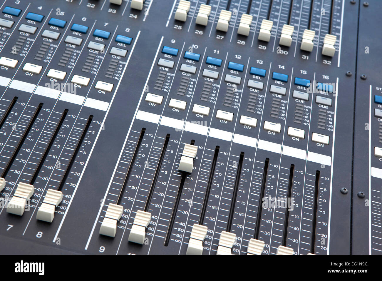 Mixing desk at concert hi-res stock photography and images - Alamy