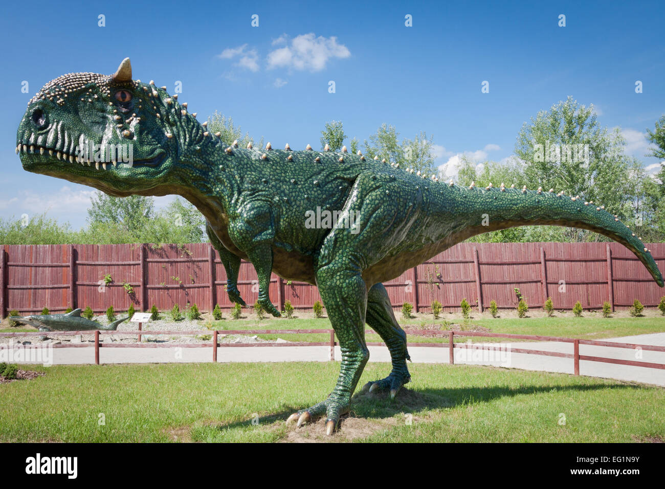 Allozaur dinosaur jurrasic allosaurus reptie theropod predator beast ...