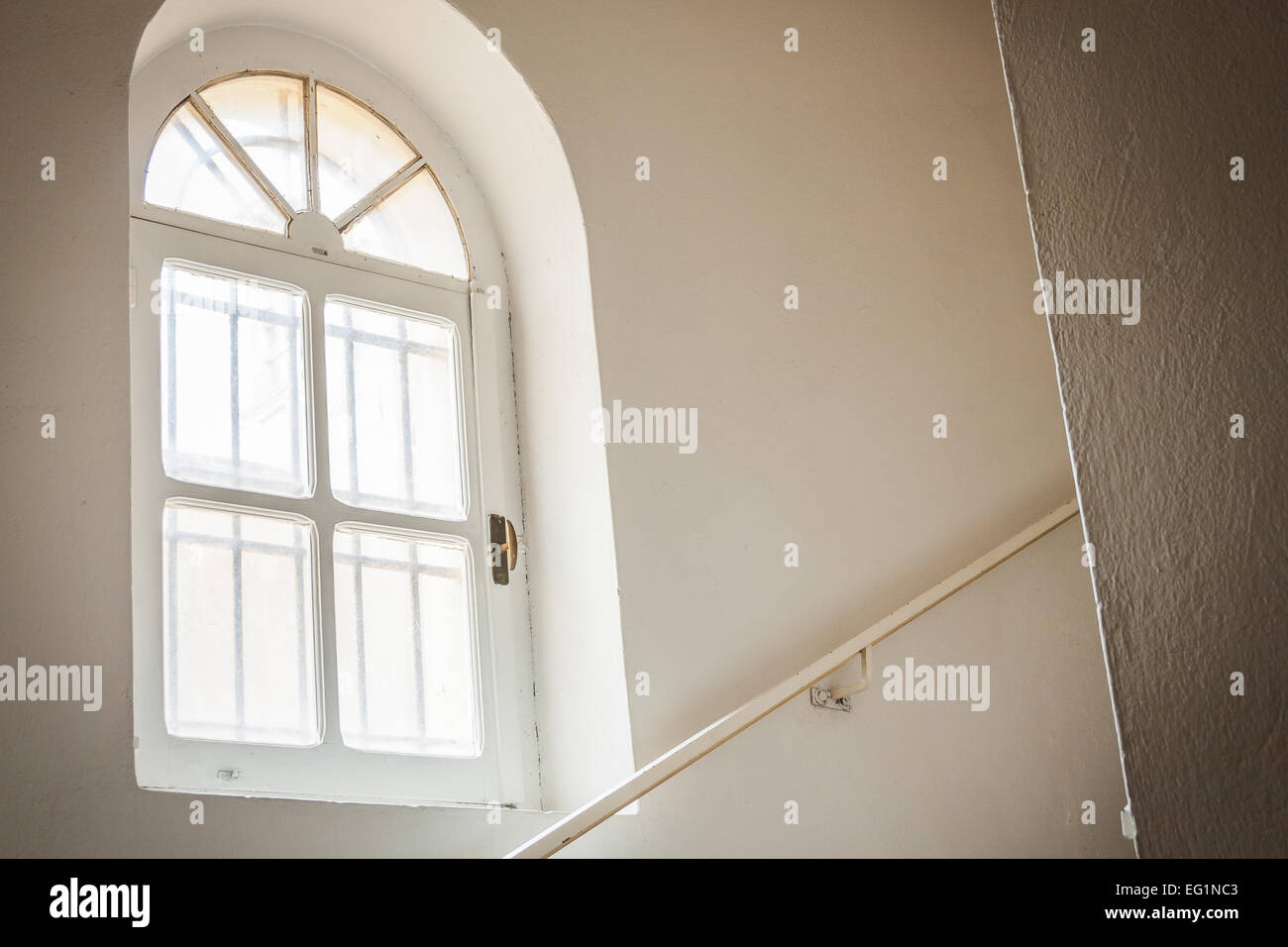 Window in an old monastery of cloistered Stock Photo - Alamy