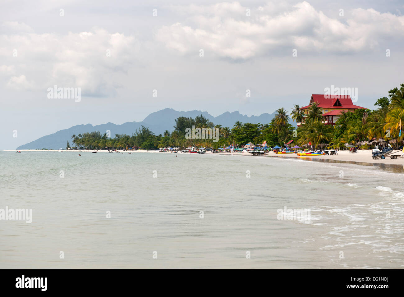 Pantai Cenang beach, Langkawi island, Malaysia Stock Photo - Alamy