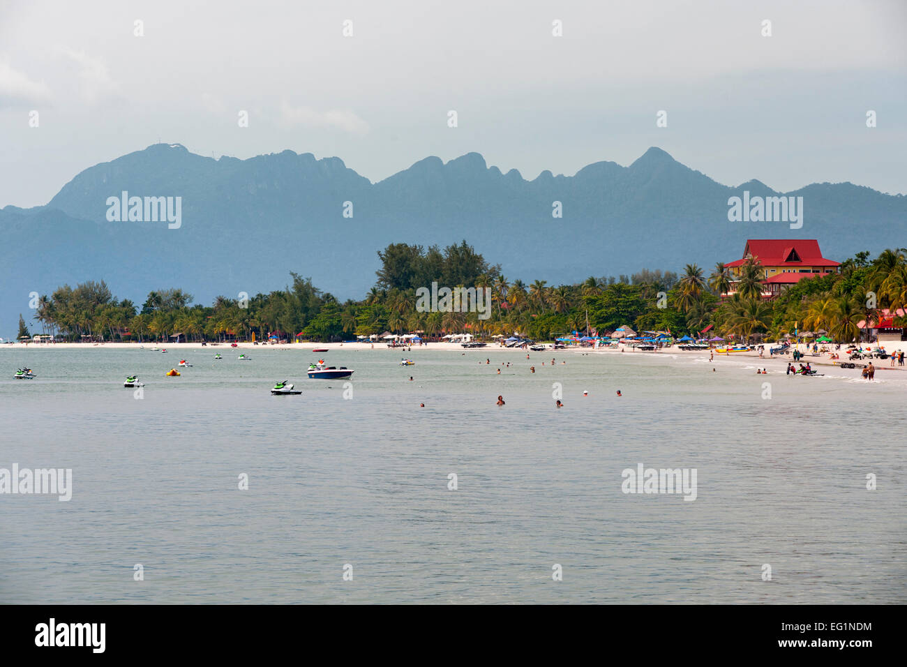 Pantai Cenang beach, Langkawi island, Malaysia Stock Photo - Alamy