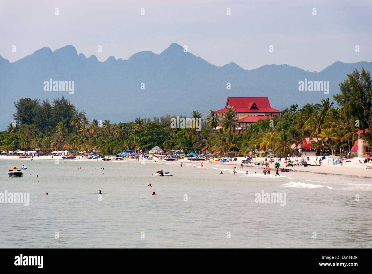 Pantai Cenang beach, Langkawi island, Malaysia Stock Photo - Alamy