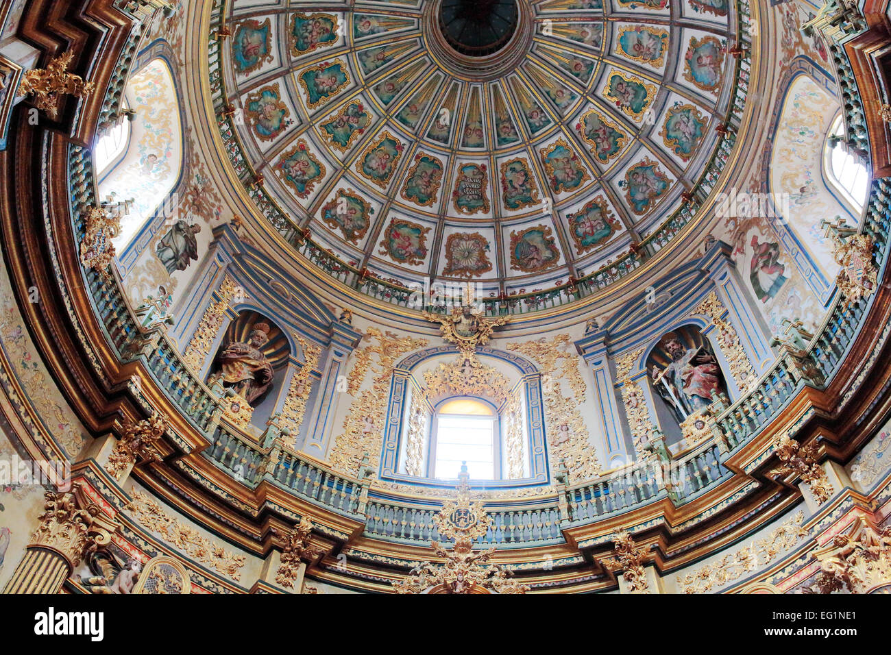 Interior of Capilla del Salvador (Redeemer Chapel, Chapel of the ...