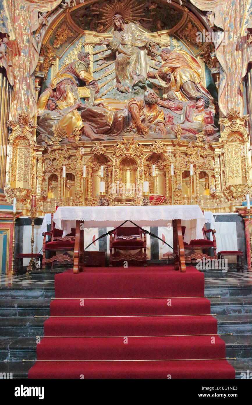 Interior of Capilla del Salvador (Redeemer Chapel, Chapel of the ...