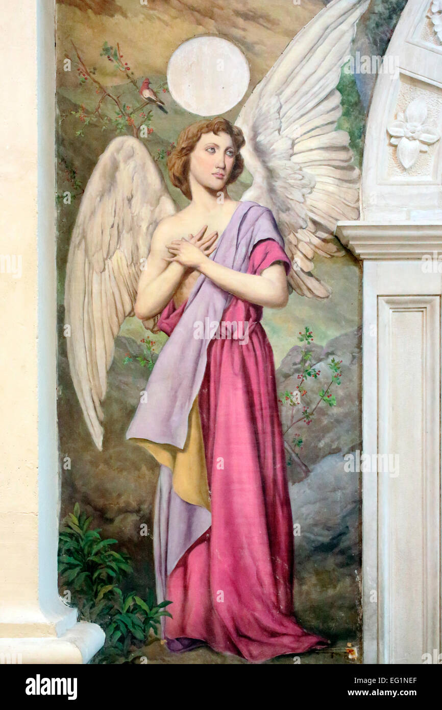 Angel fresco hi-res stock photography and images - Alamy