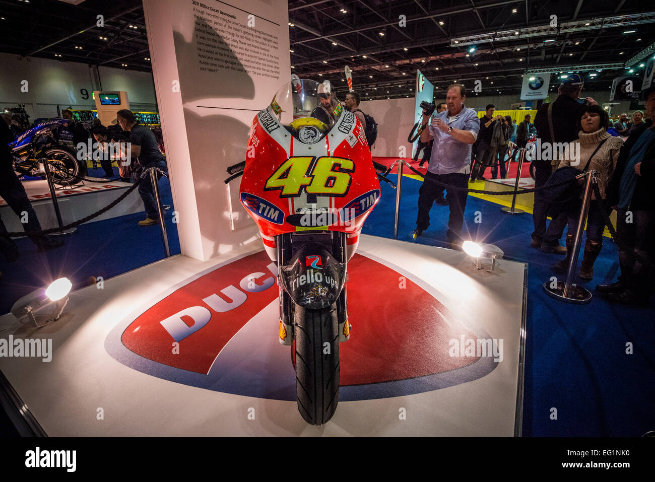The Carole Nash MCN London Motorcycle show Stock Photo - Alamy