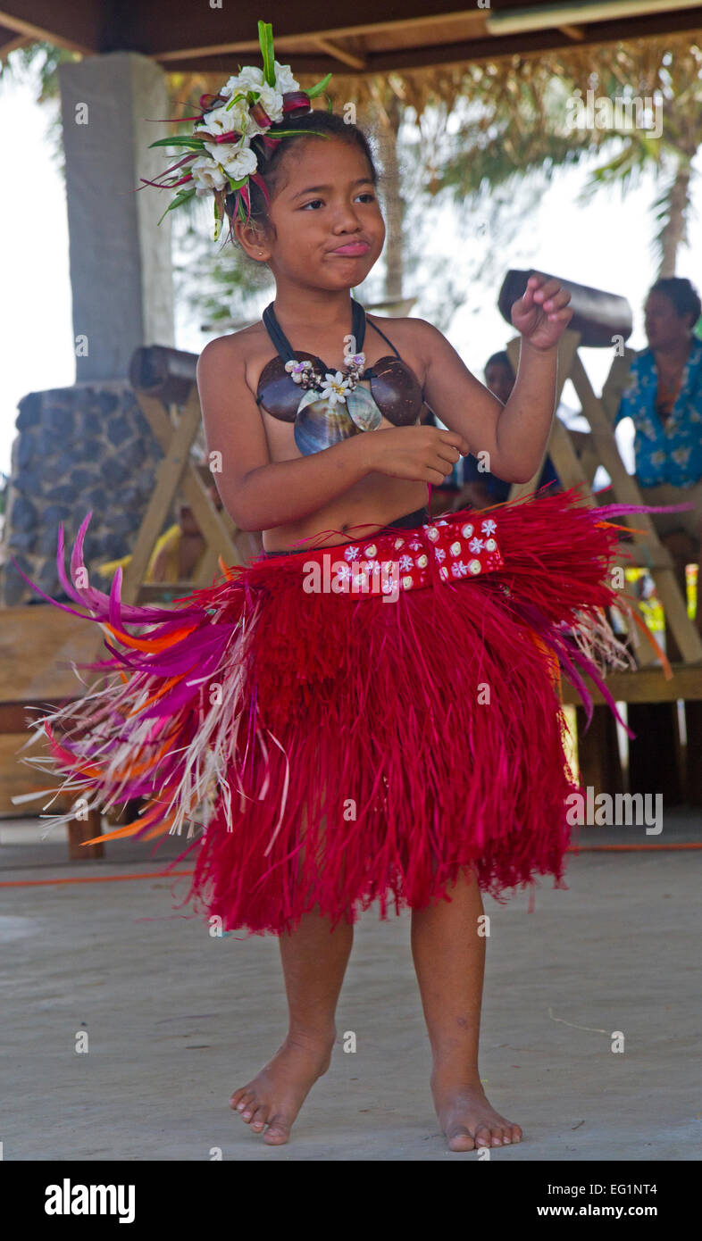 Cook islands girl hi-res stock photography and images - Alamy