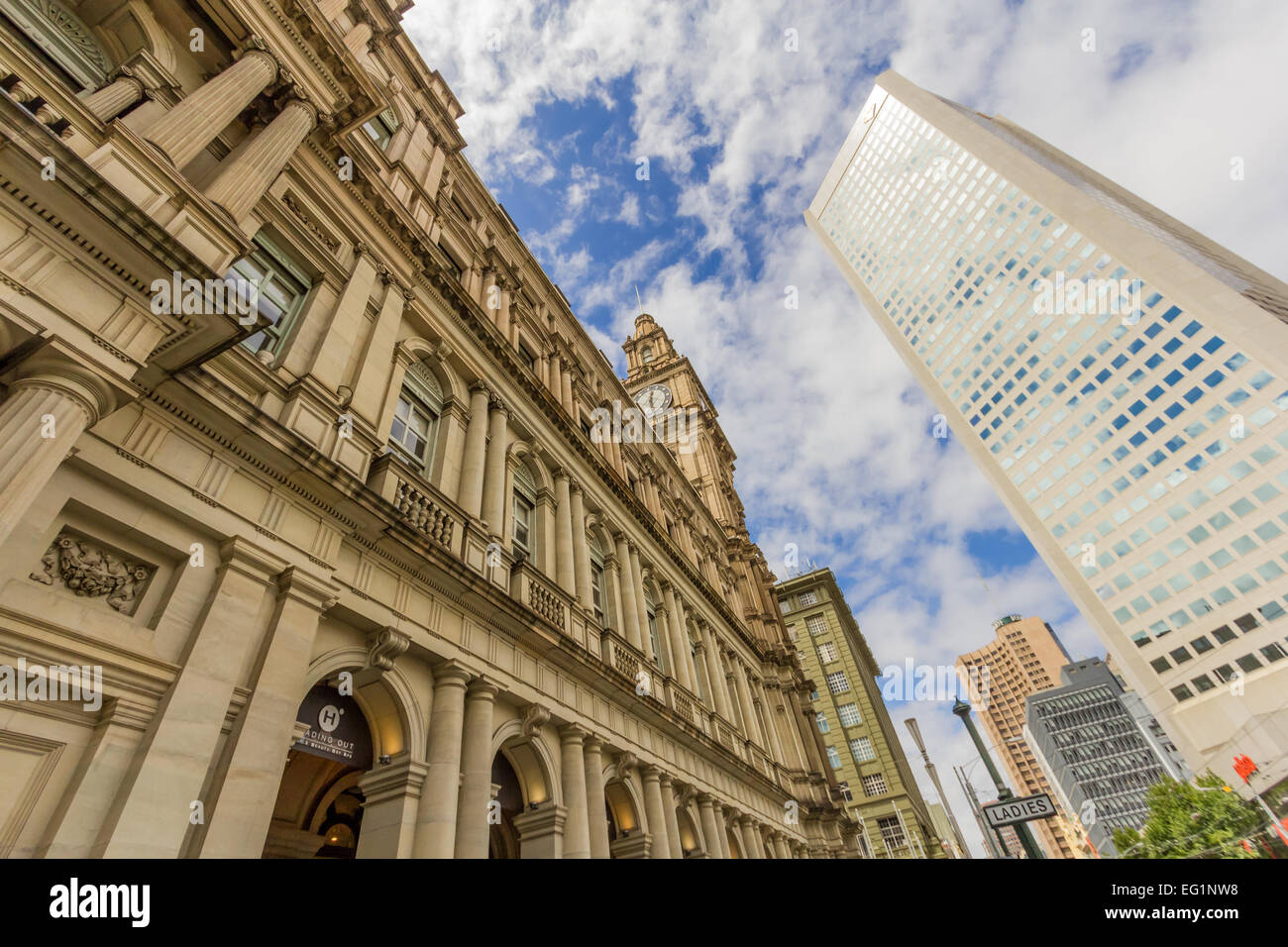 Melbourne town hall hi-res stock photography and images - Alamy
