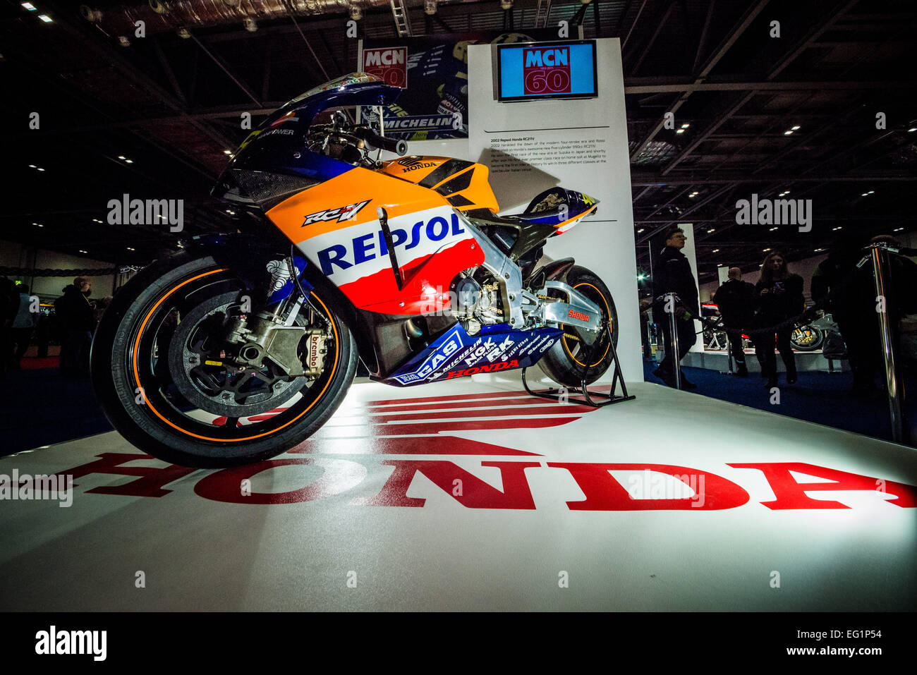 The Carole Nash MCN London Motorcycle show Stock Photo - Alamy