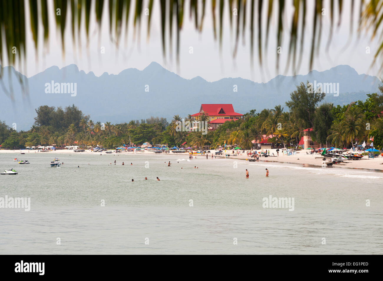 Pantai Cenang beach, Langkawi island, Malaysia Stock Photo - Alamy