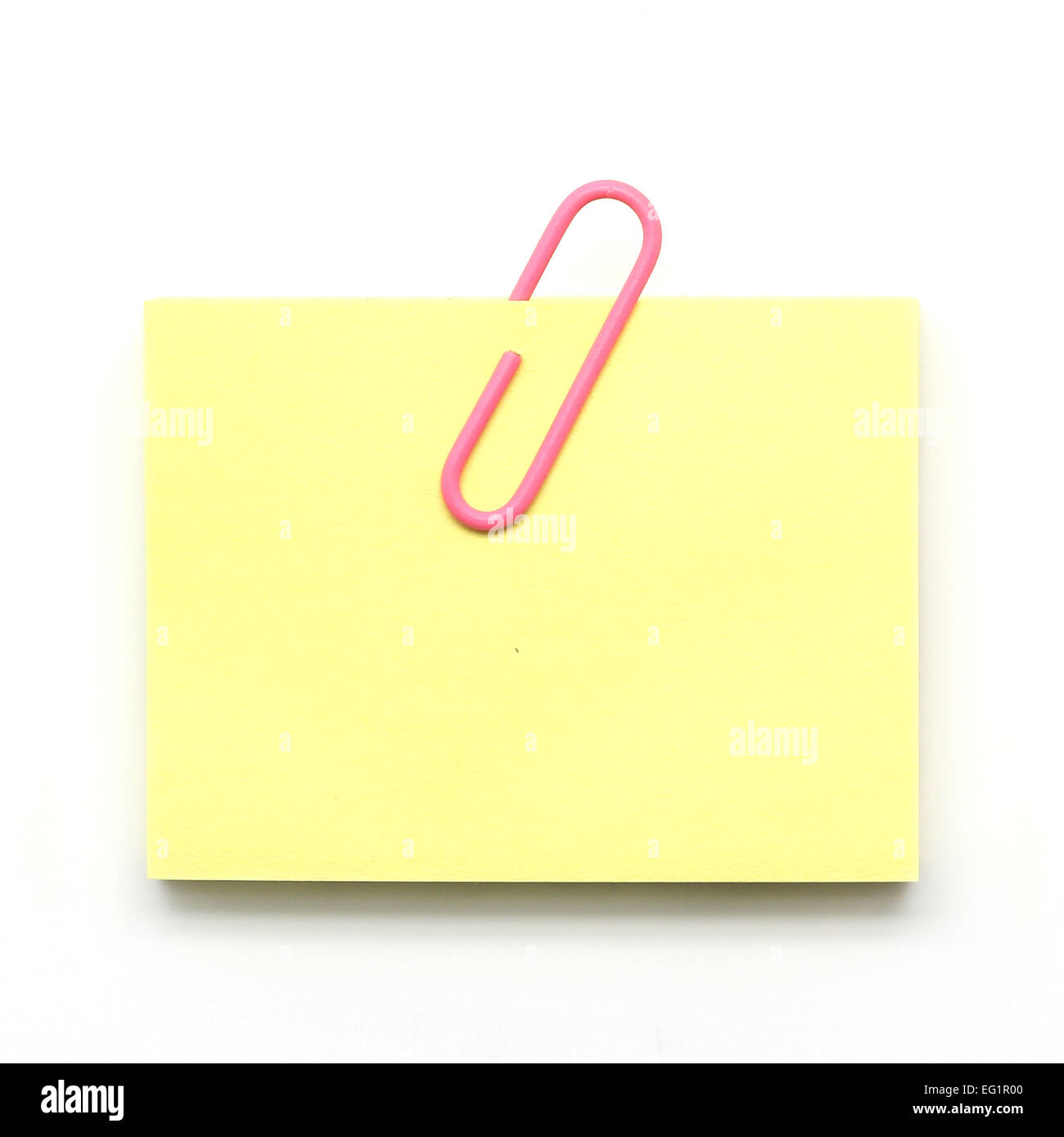 Paper clip isolated on white background Stock Photo - Alamy