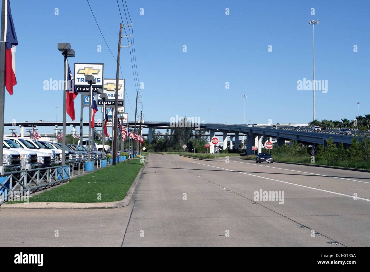 Houston roads hi-res stock photography and images - Alamy