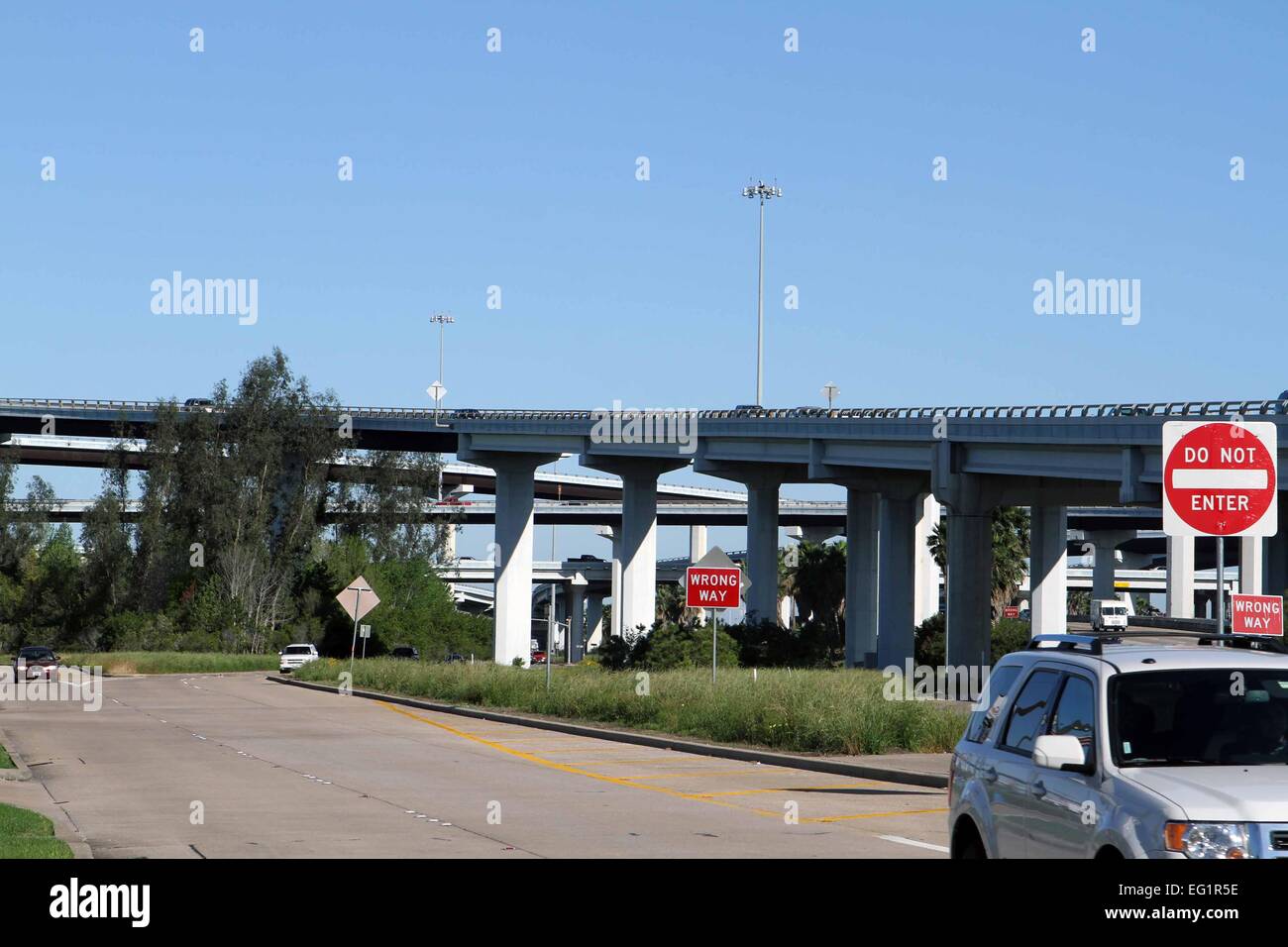 Houston Freeway Interchange High Resolution Stock Photography and ...