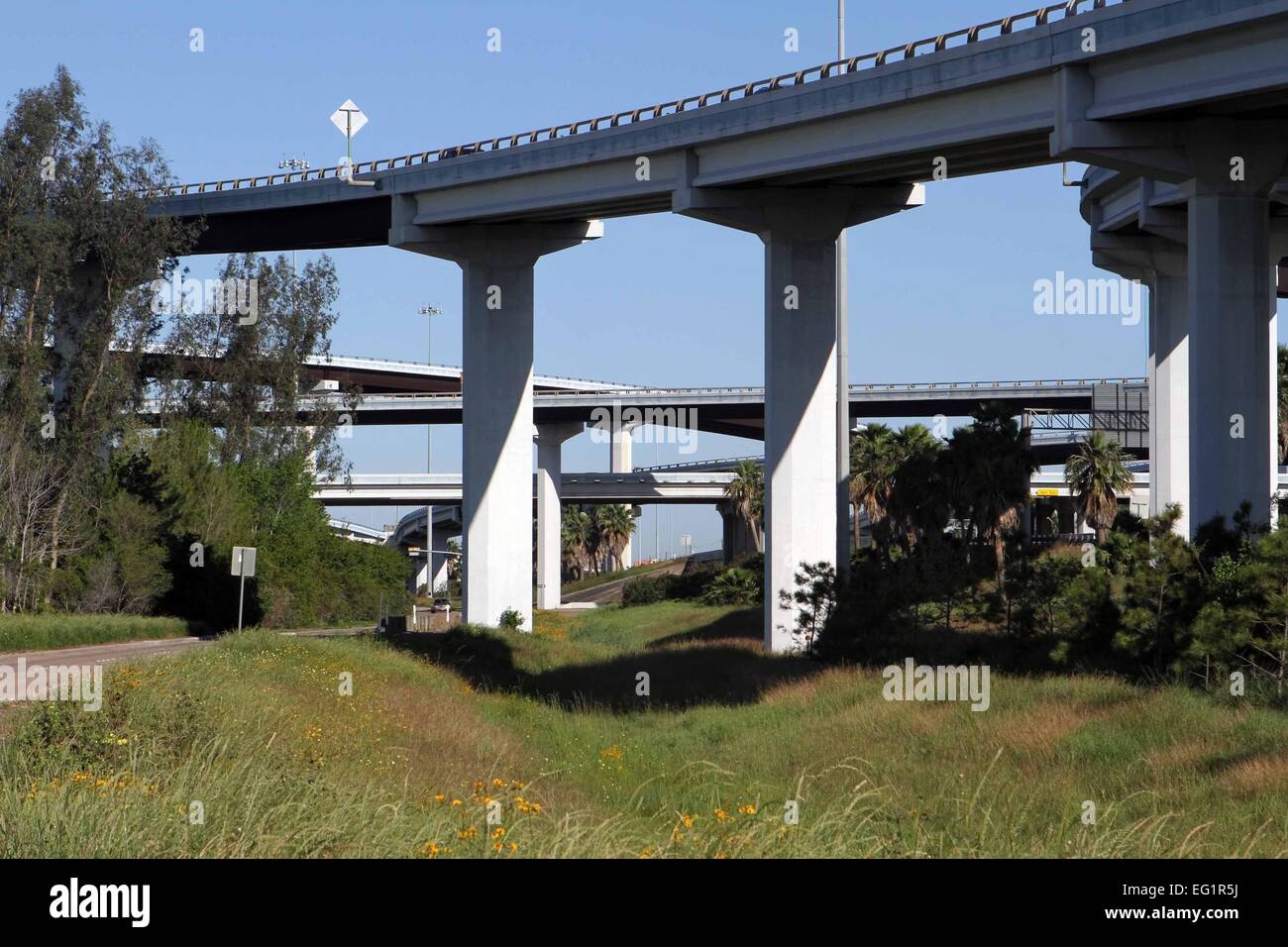 Houston Freeway Interchange High Resolution Stock Photography and ...