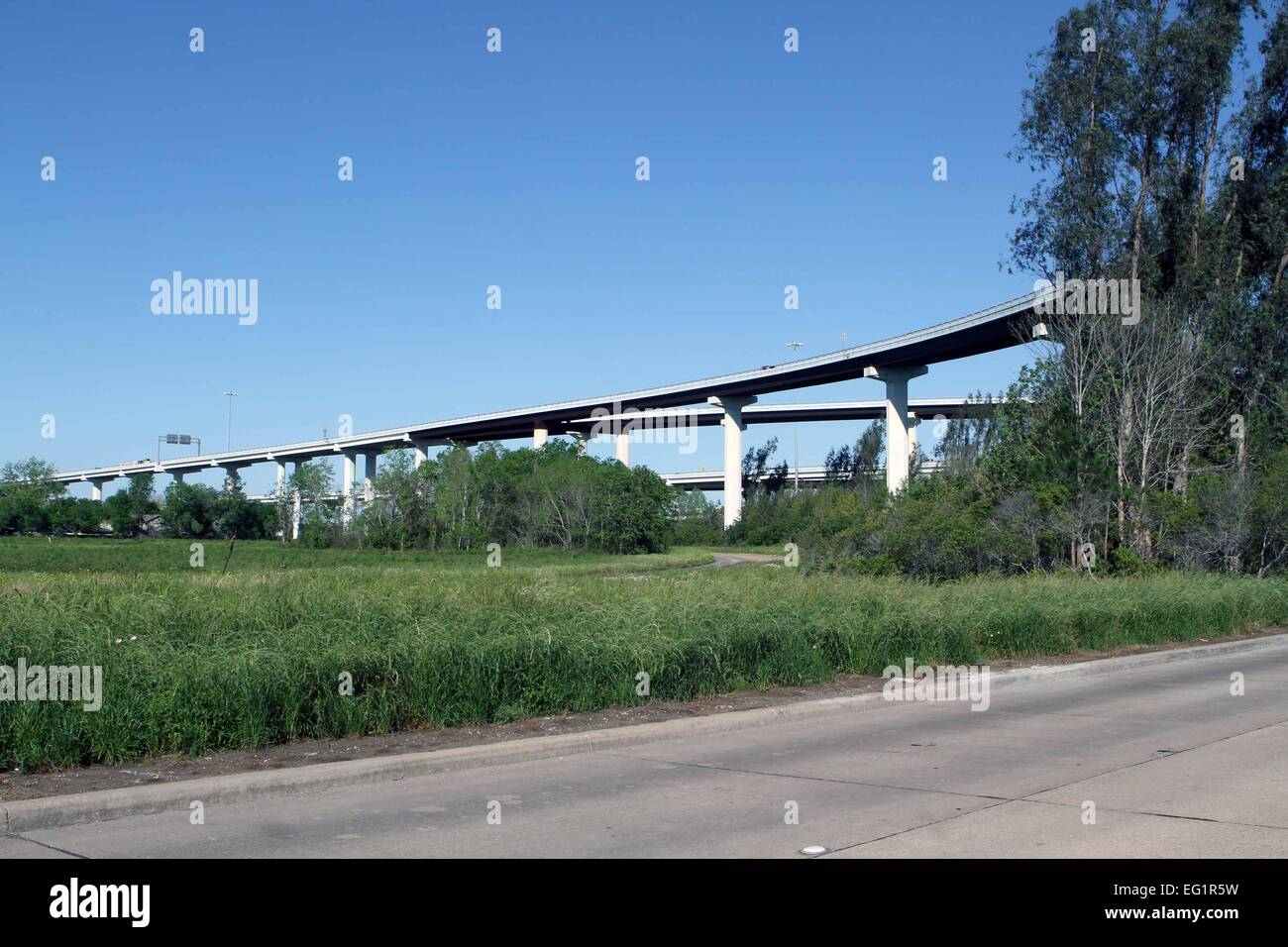 Houston Freeway Interchange High Resolution Stock Photography and ...
