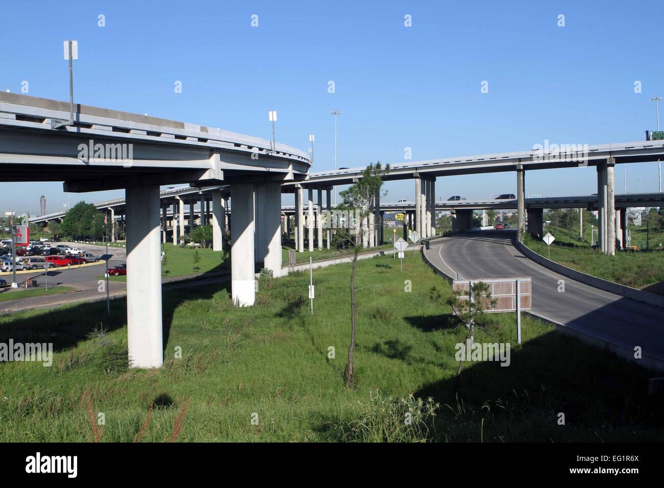 Houston Freeway Interchange High Resolution Stock Photography and ...