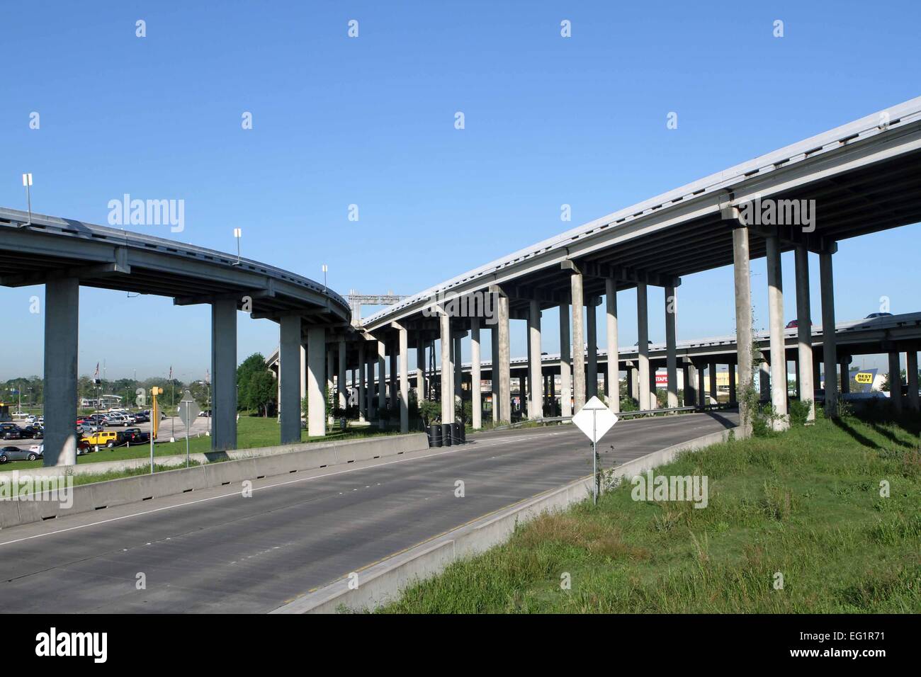 Houston Freeway Interchange High Resolution Stock Photography and ...