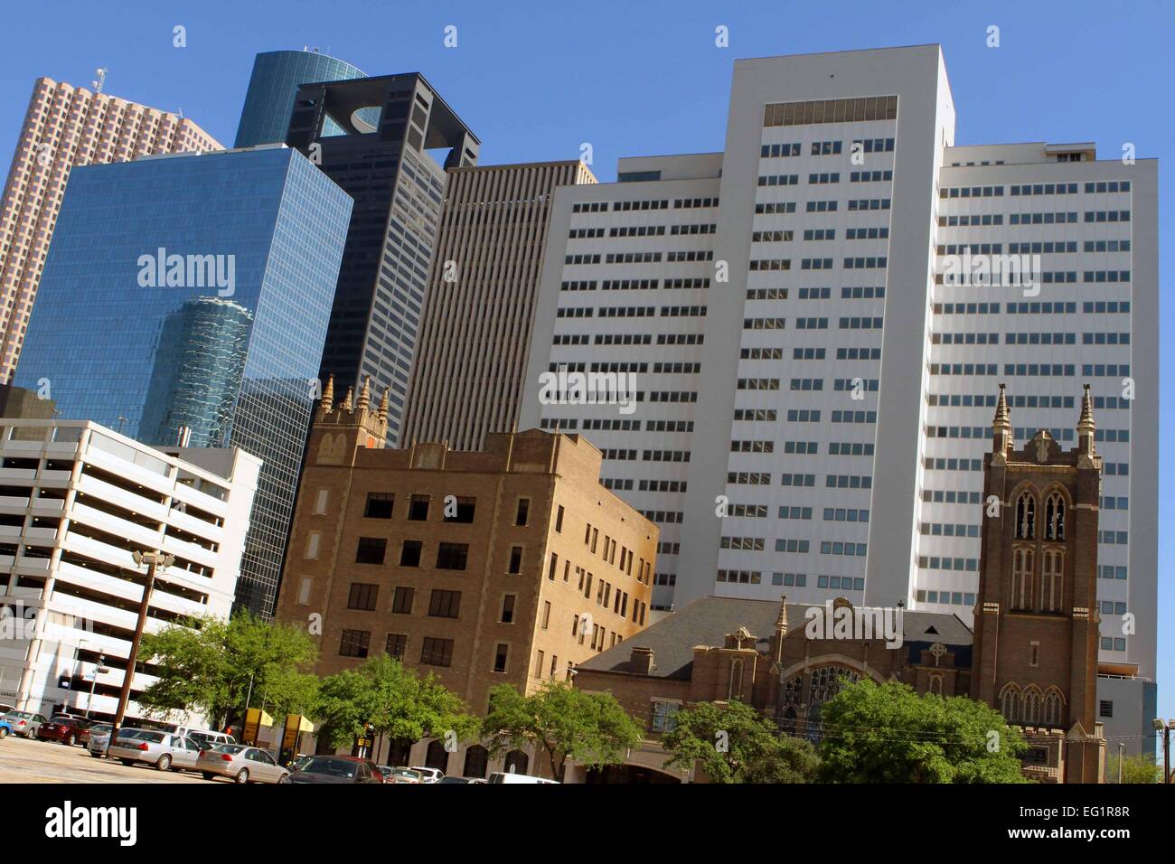 Houston high rise hi-res stock photography and images - Alamy