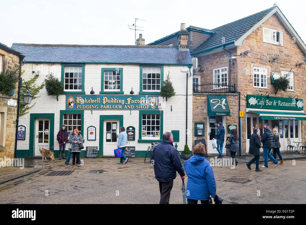 Bakewell pudding factory shop hi-res stock photography and images - Alamy