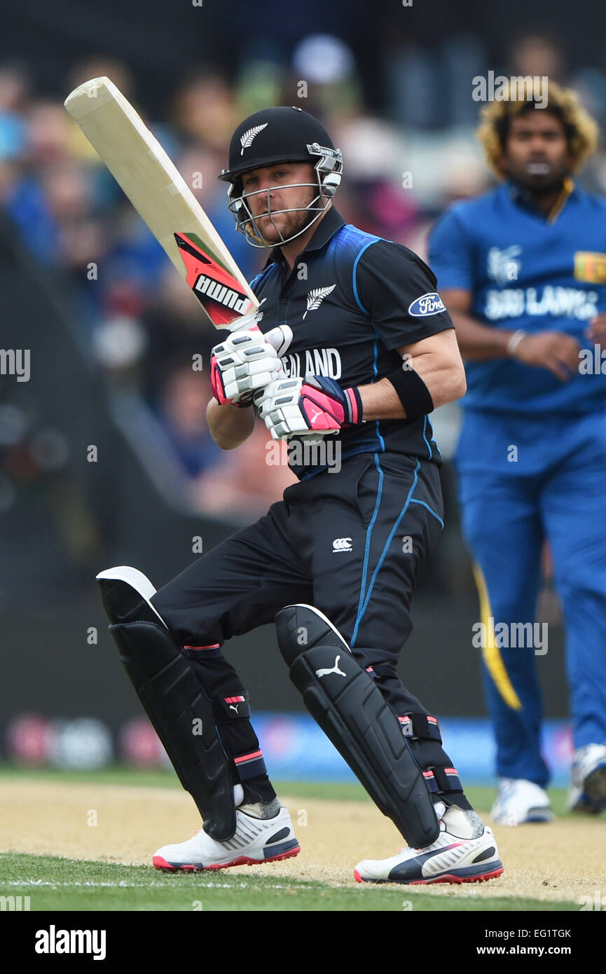 Christchurch, New Zealand. 14th Feb, 2015. Brendon McCullum batting ...