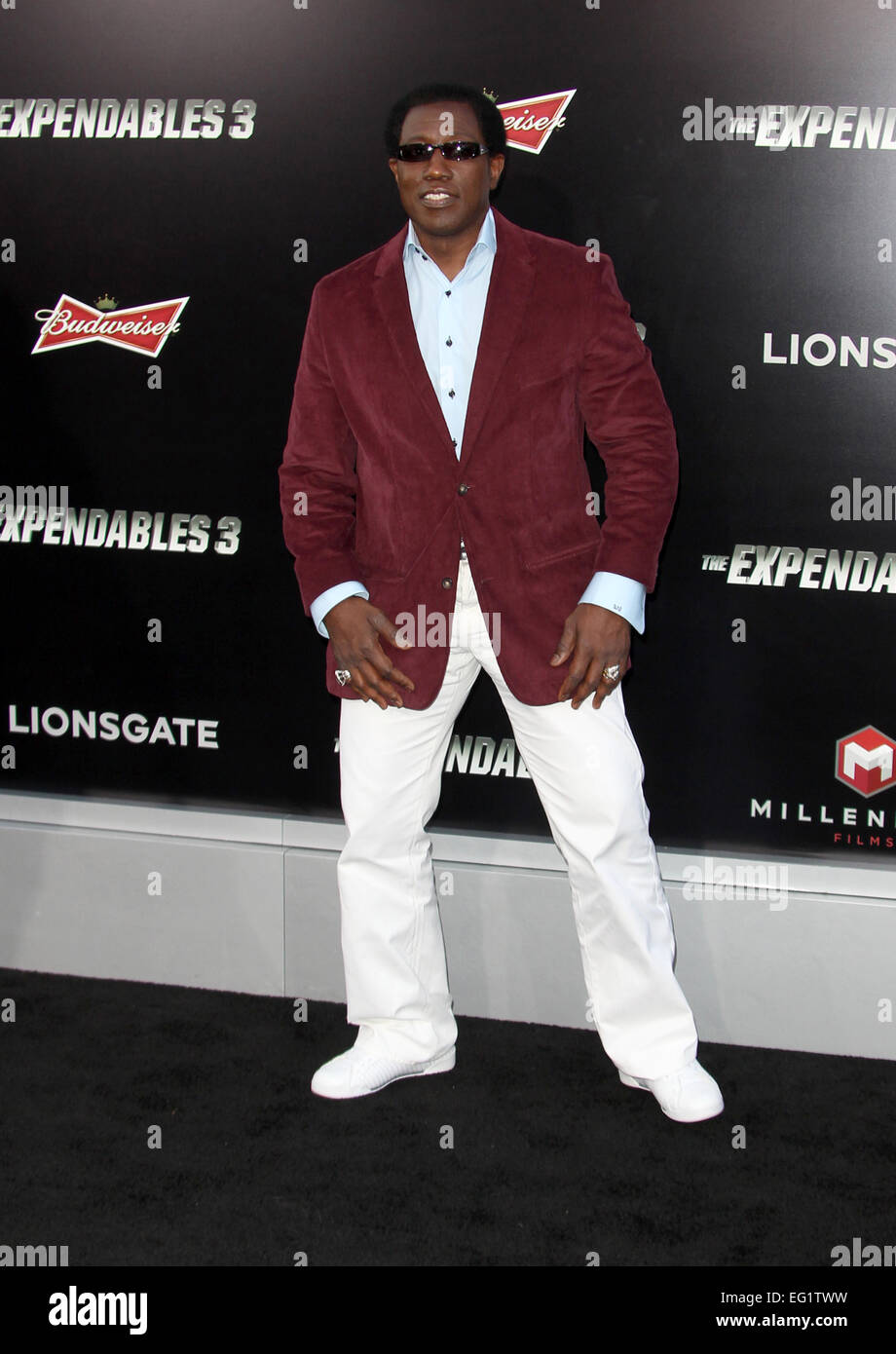 Premiere Of Lionsgate Films' "The Expendables 3" Featuring: Wesley ...
