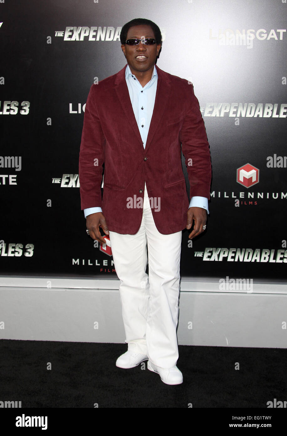 Premiere Of Lionsgate Films' "The Expendables 3" Featuring: Wesley ...