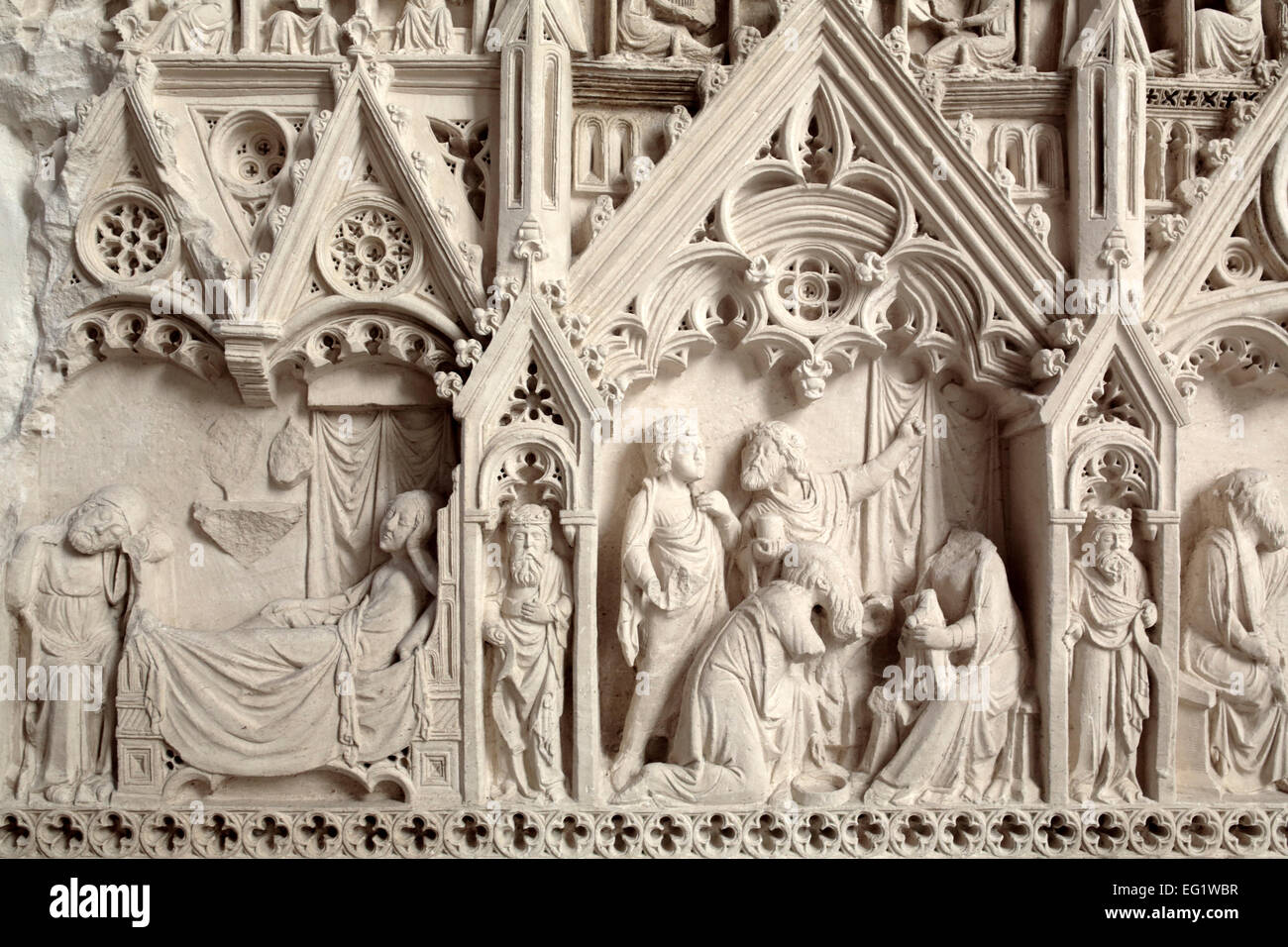 Tomb of Ines de Castro, Alcobaca monastery church, Alcobaca, Portugal ...