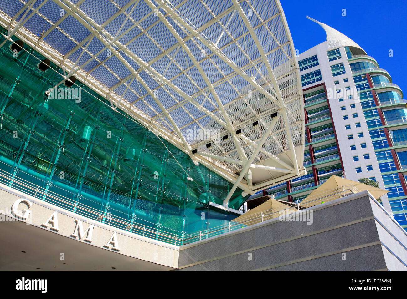 Vasco da Gama shopping mall, Lisbon, Portugal Stock Photo - Alamy