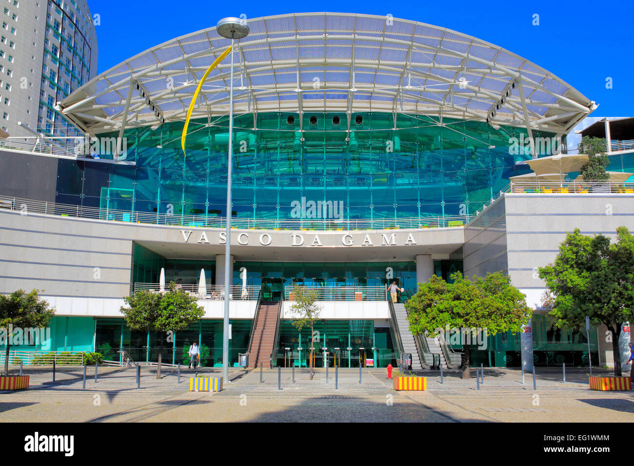 Vasco da Gama shopping mall, Lisbon, Portugal Stock Photo - Alamy