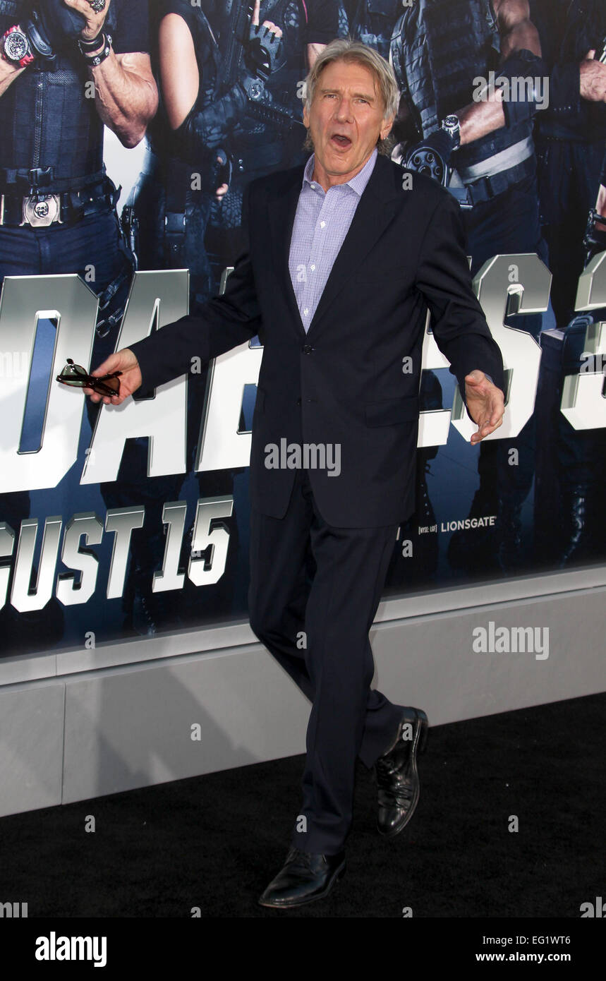 Premiere Of Lionsgate Films' "The Expendables 3" Featuring: Harrison ...