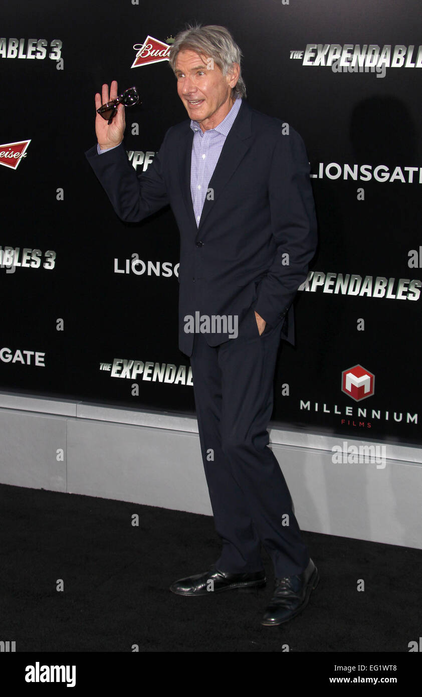 Premiere Of Lionsgate Films' "The Expendables 3" Featuring: Harrison ...