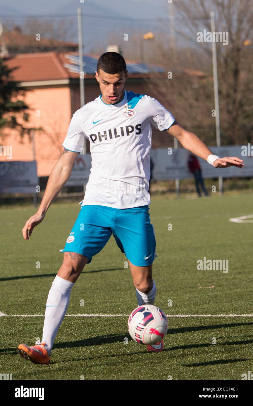 Lucca, Italy. 10th Feb, 2015. Gianluca Scamacca (PSV) Football/Soccer ...