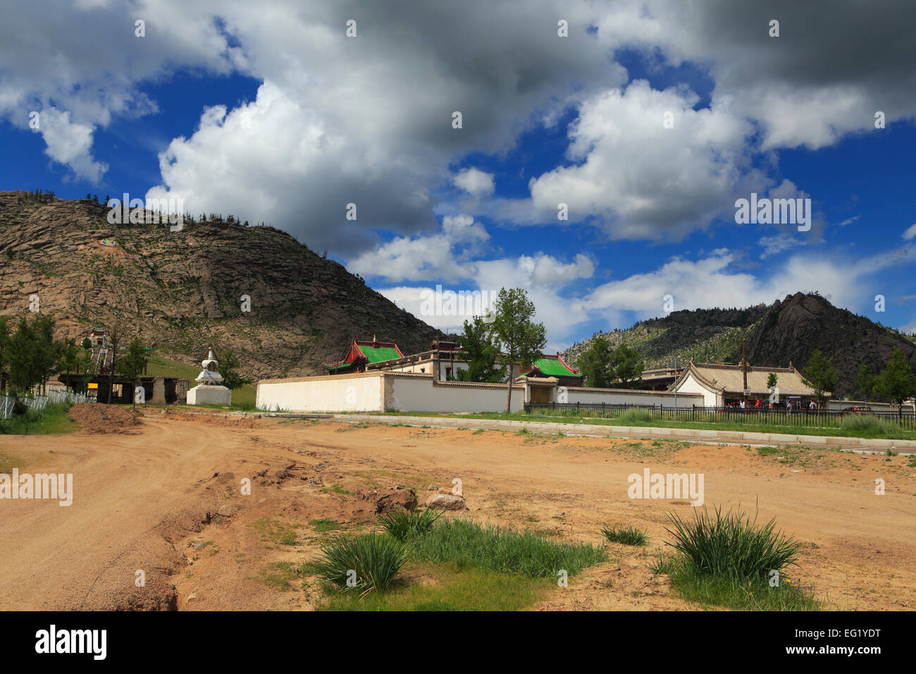Lama monastery, Tsetserleg, Arkhangai Province, Mongolia Stock Photo ...