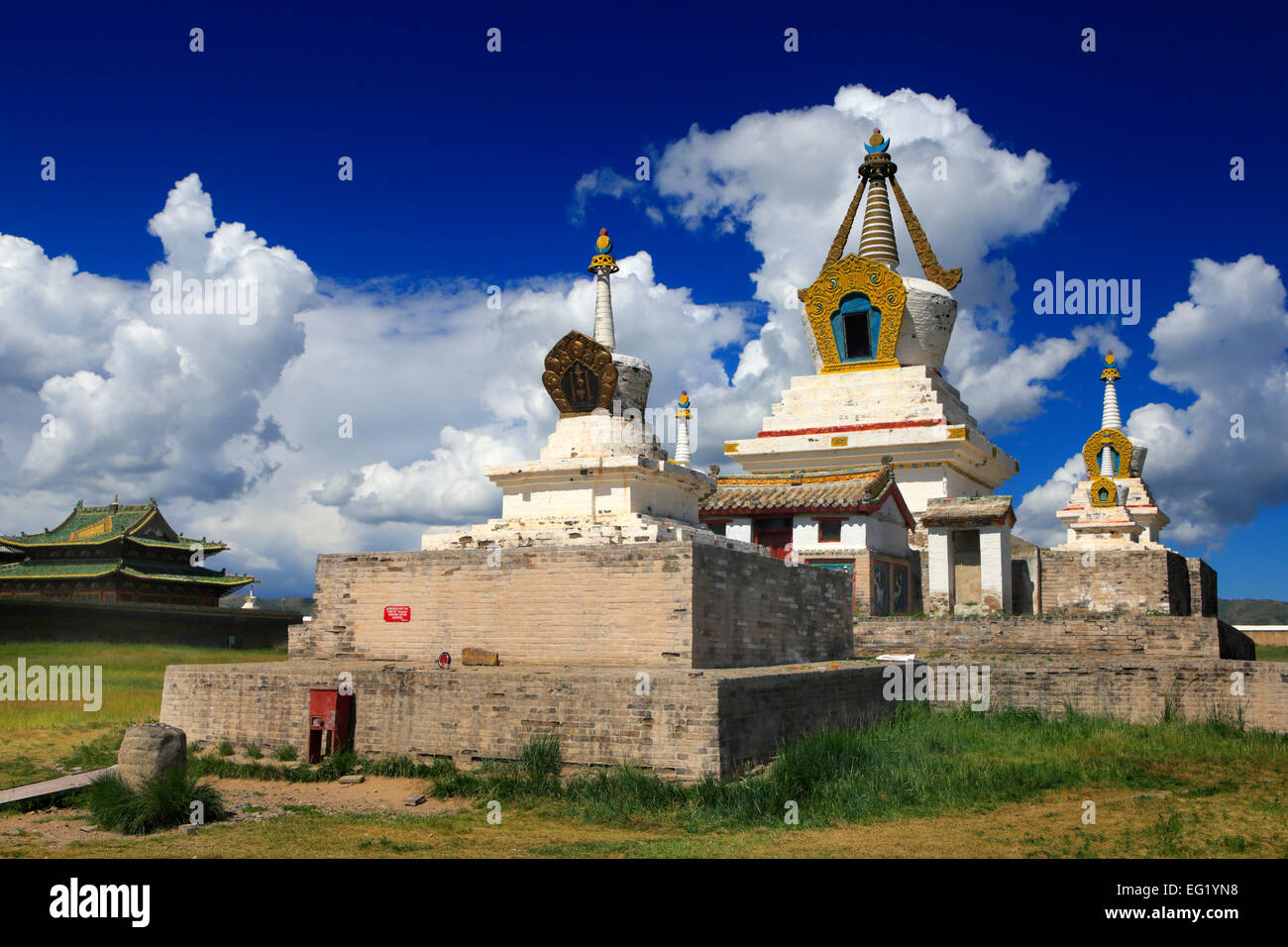 Erdene Zuu Buddhist monastery, Kharkhorin, Ovorkhangai Province ...