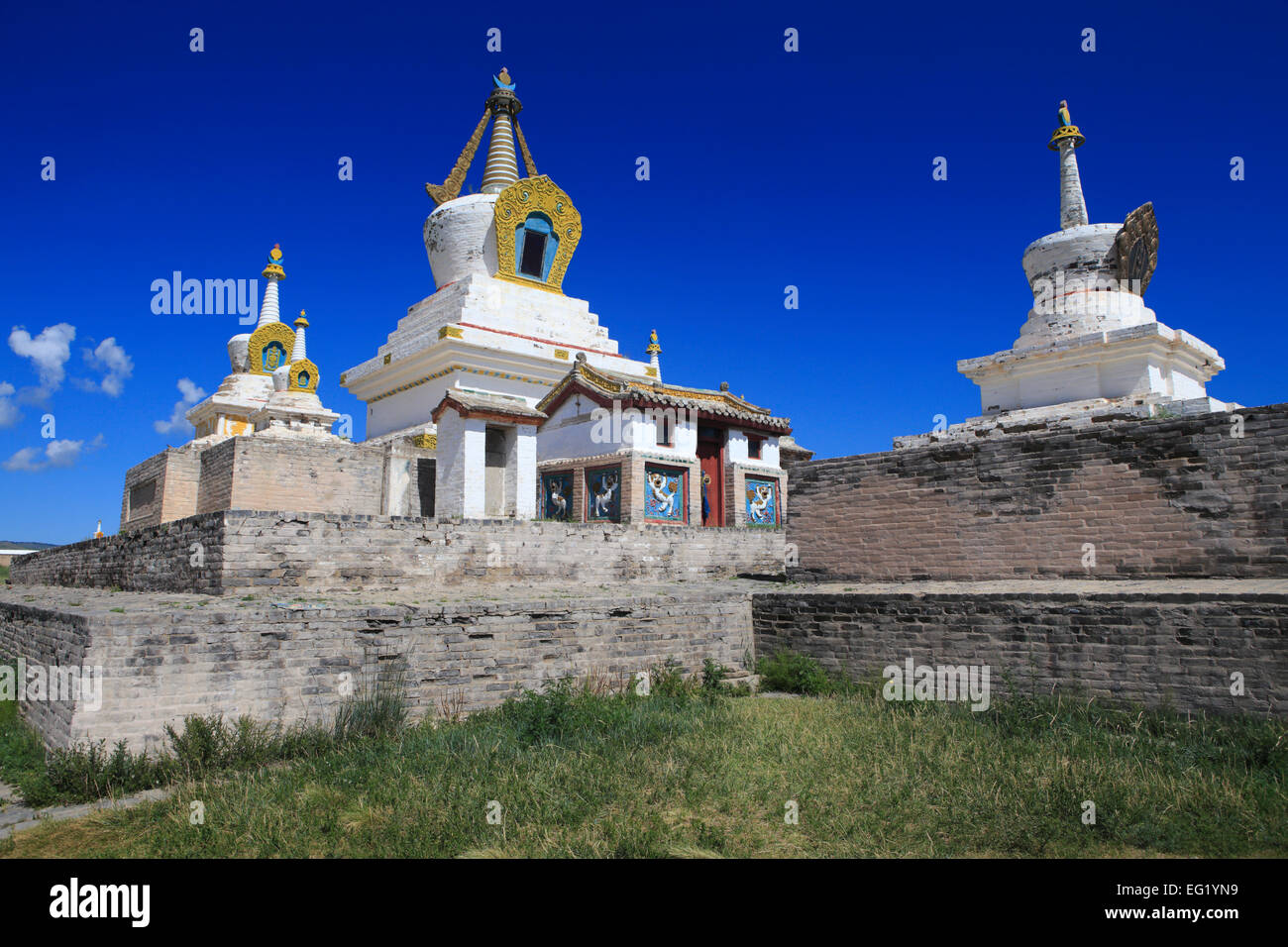 Erdene Zuu Buddhist monastery, Kharkhorin, Ovorkhangai Province ...