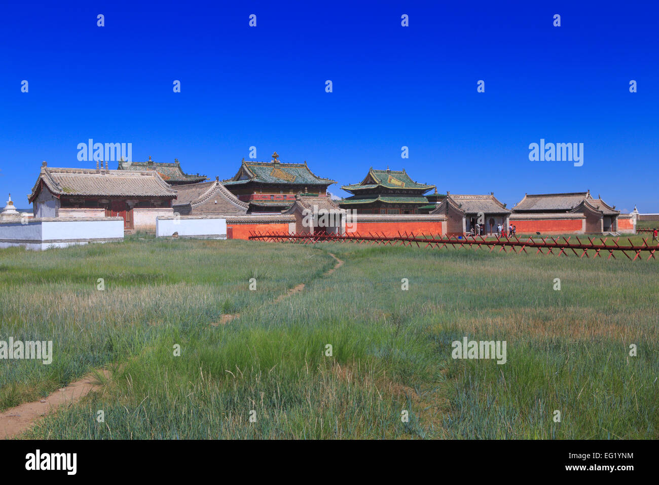 Erdene Zuu Buddhist monastery, Kharkhorin, Ovorkhangai Province ...