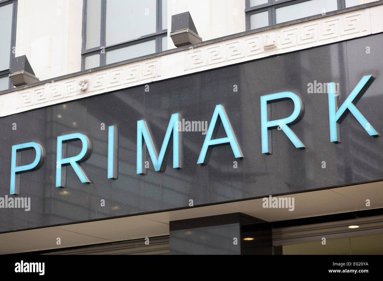 Primark Sign in Manchester England Stock Photo - Alamy