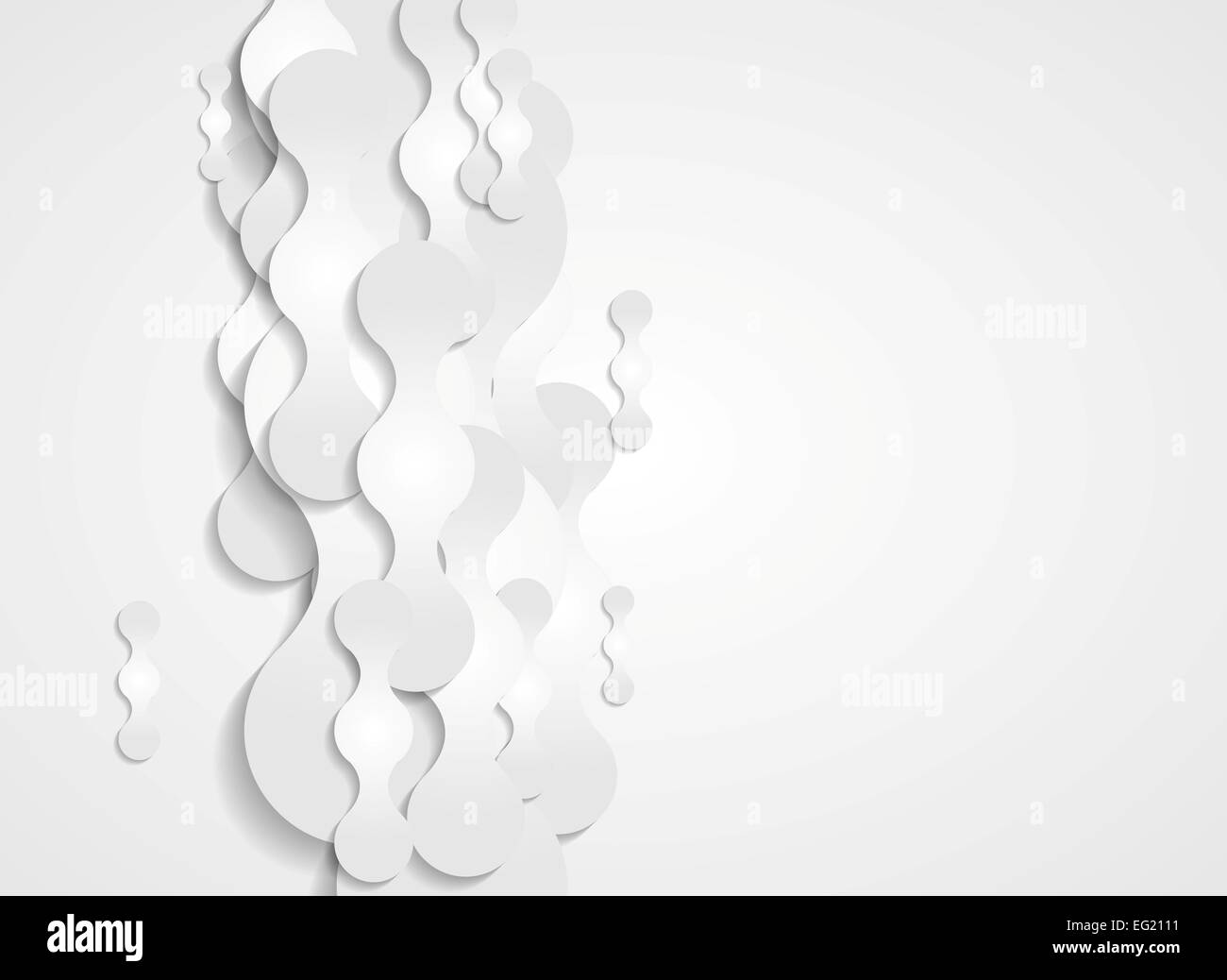 Abstract grey paper shapes design. Vector background Stock Photo - Alamy