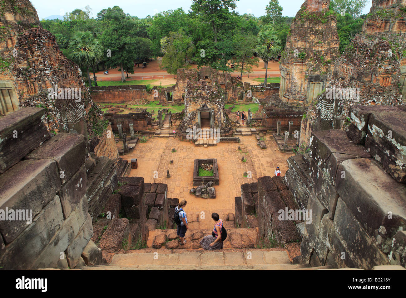 Pre Rup temple (961), Angkor, Cambodia Stock Photo - Alamy