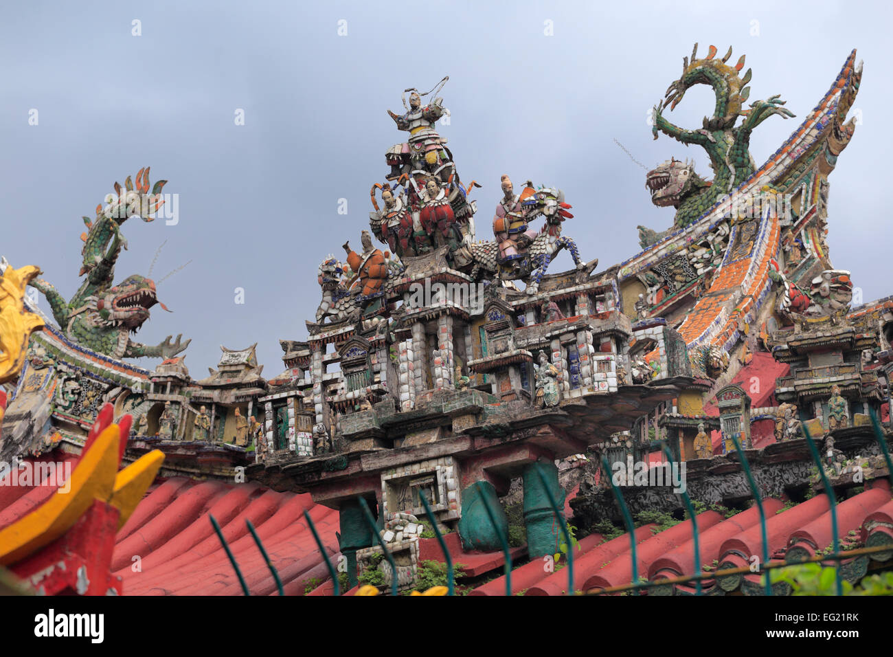 Quan Am Pagoda, Cholon, Ho Chi Minh City (Saigon), Vietnam Stock Photo ...
