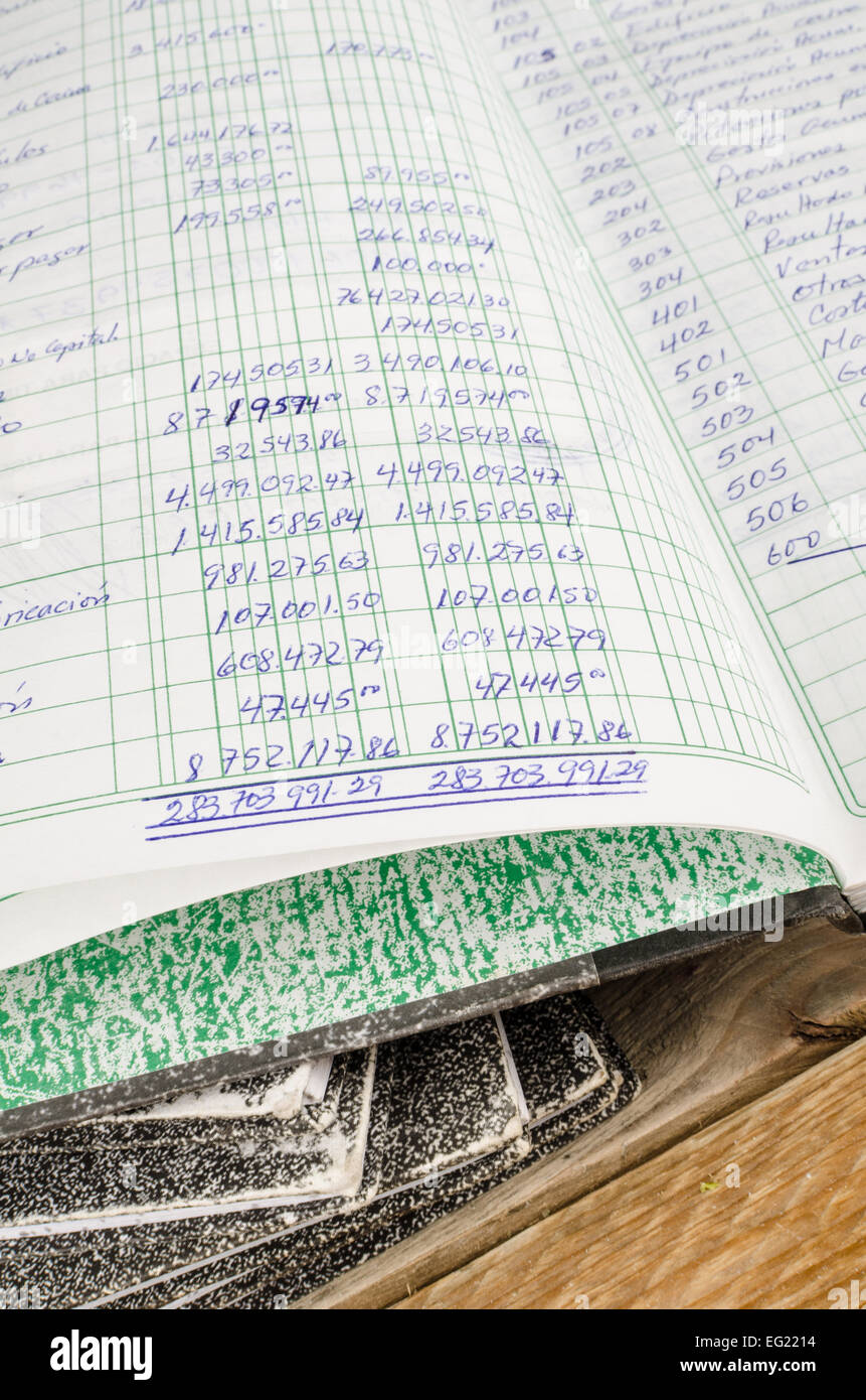 Accounting ledger hi-res stock photography and images - Alamy