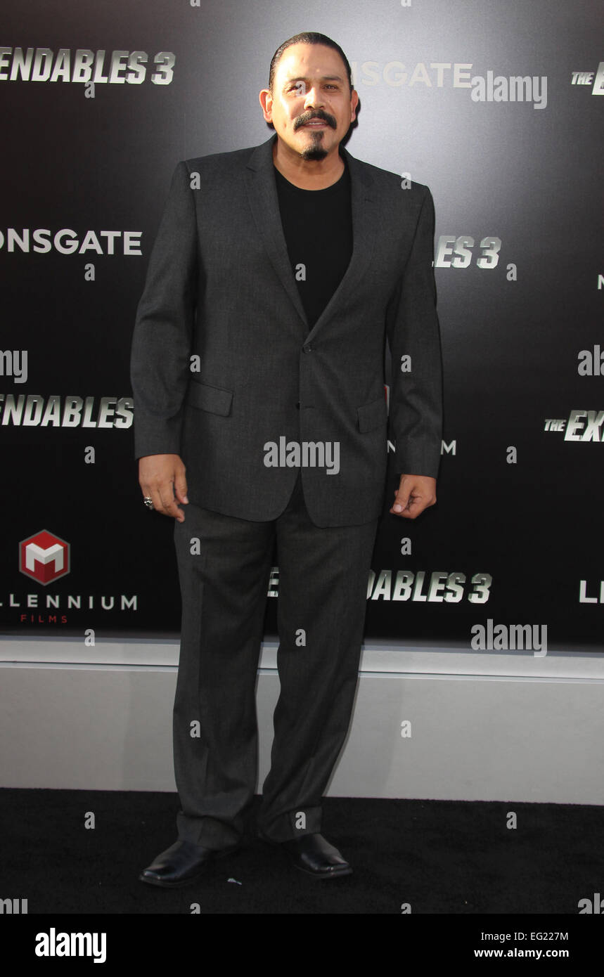 Premiere Of Lionsgate Films' "The Expendables 3" Featuring: Emilio ...