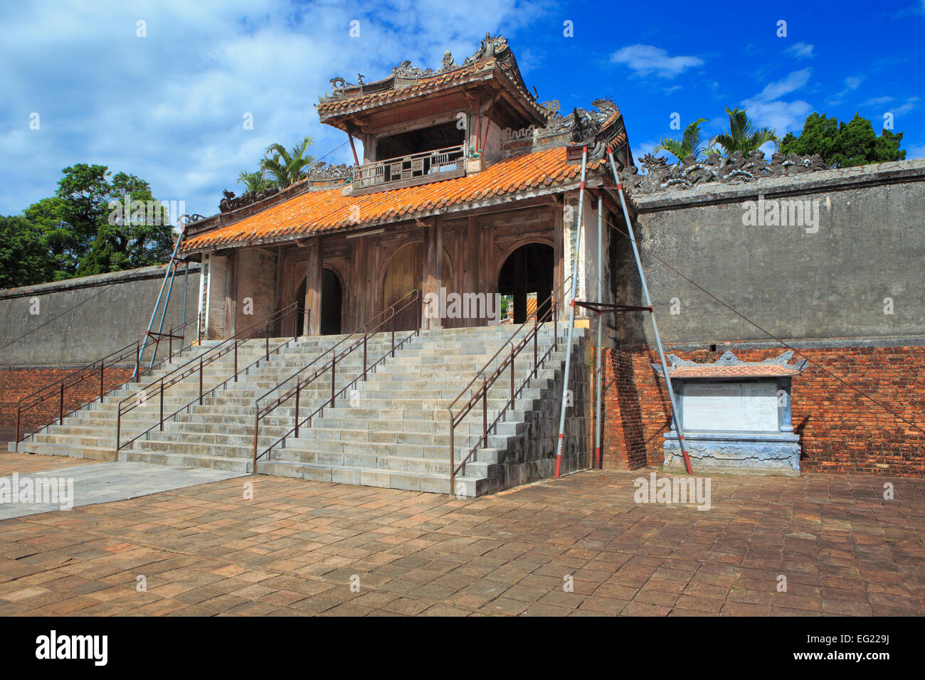 Tomb of Tu Duc, Emperor of Vietnam, Hue, Vietnam Stock Photo - Alamy