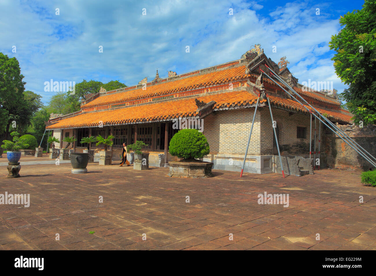 Tomb of Tu Duc, Emperor of Vietnam, Hue, Vietnam Stock Photo - Alamy