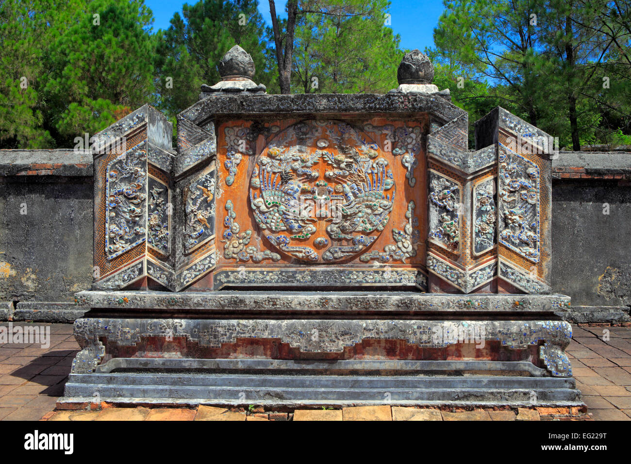Tomb of Tu Duc, Emperor of Vietnam, Hue, Vietnam Stock Photo - Alamy