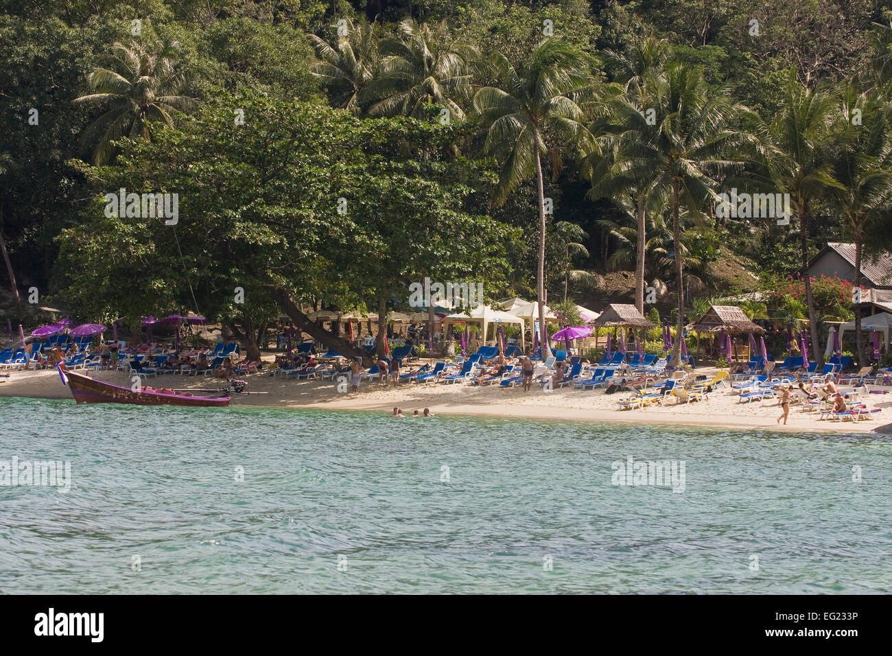 Tri trang beach, Phuket, Thailand Stock Photo - Alamy