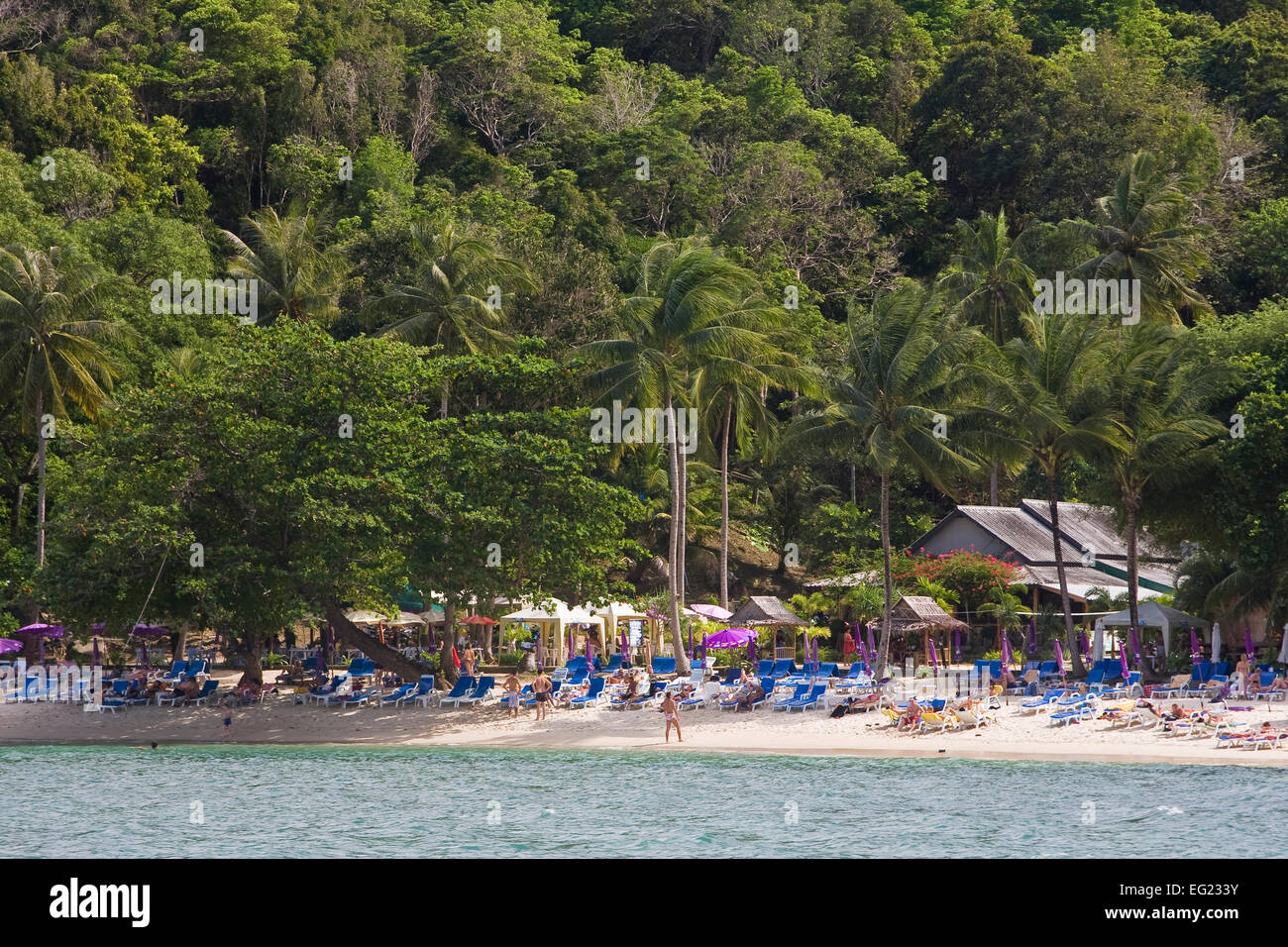 Tri trang beach, Phuket, Thailand Stock Photo - Alamy