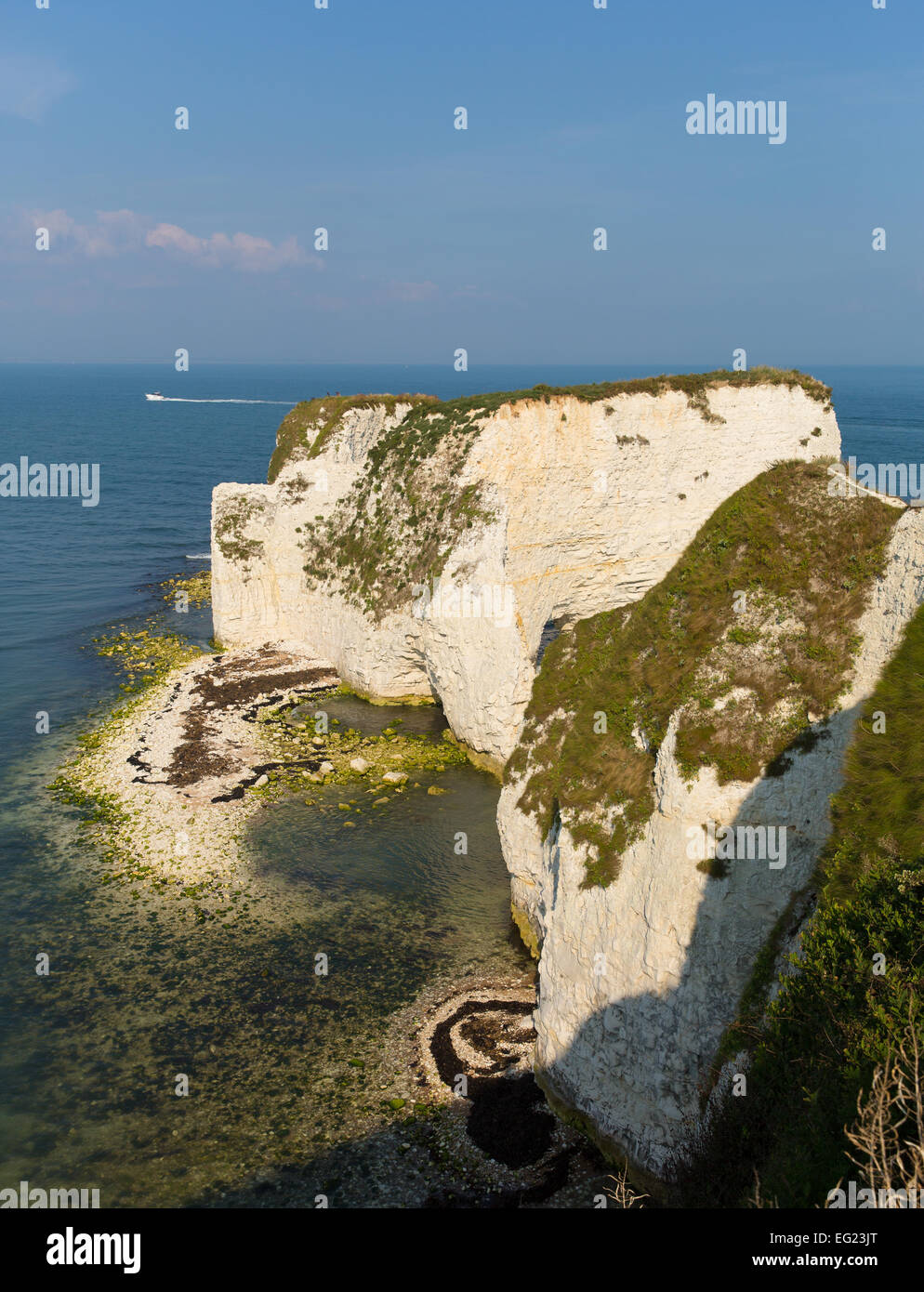 Bournemouth west beach cliffs poole hi-res stock photography and images ...