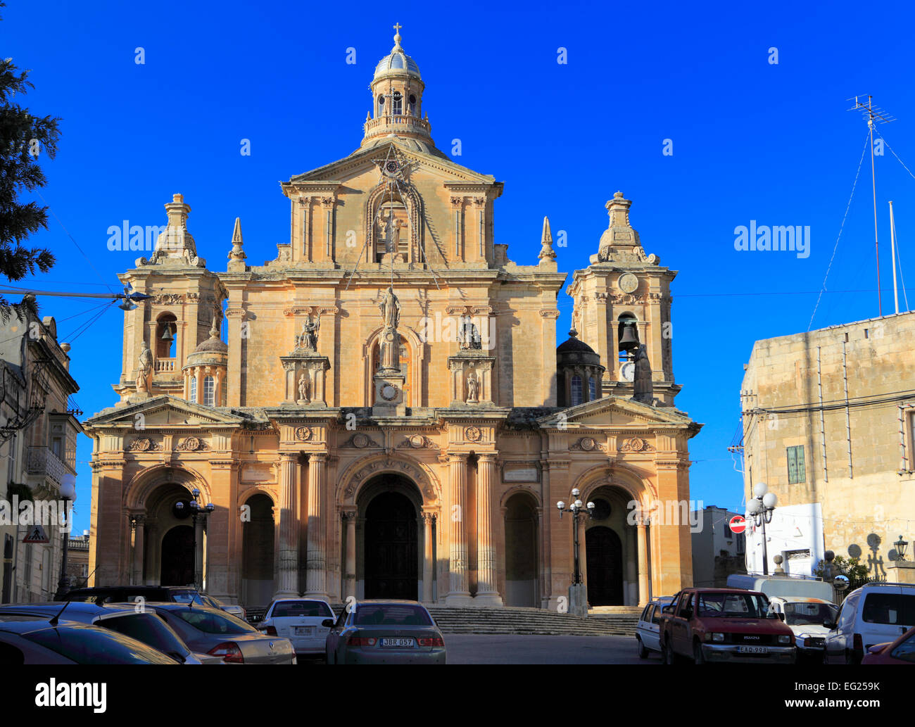 Siggiewi street hi-res stock photography and images - Alamy