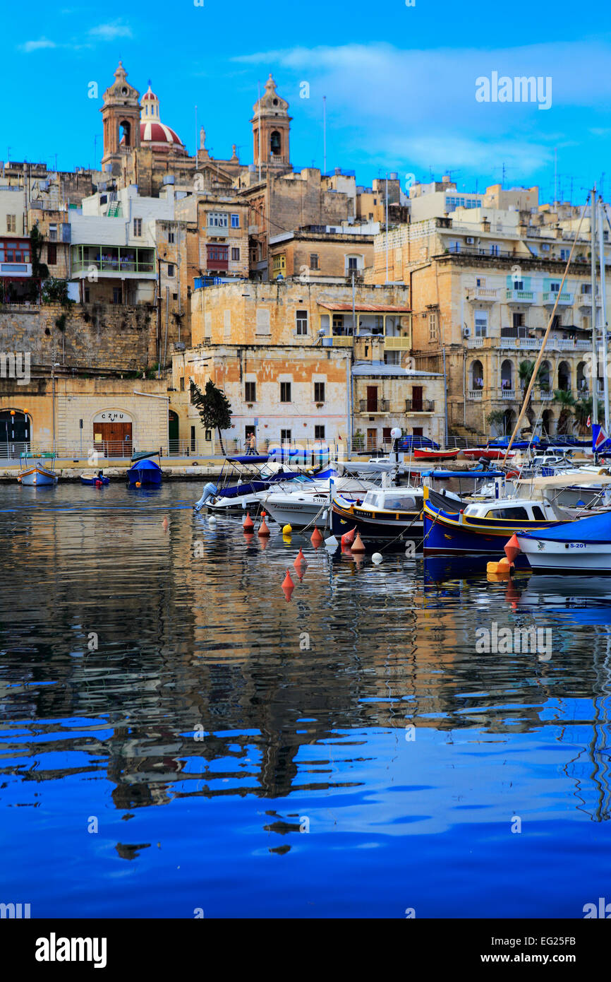 Birgu (Vittoriosa), Malta Stock Photo - Alamy